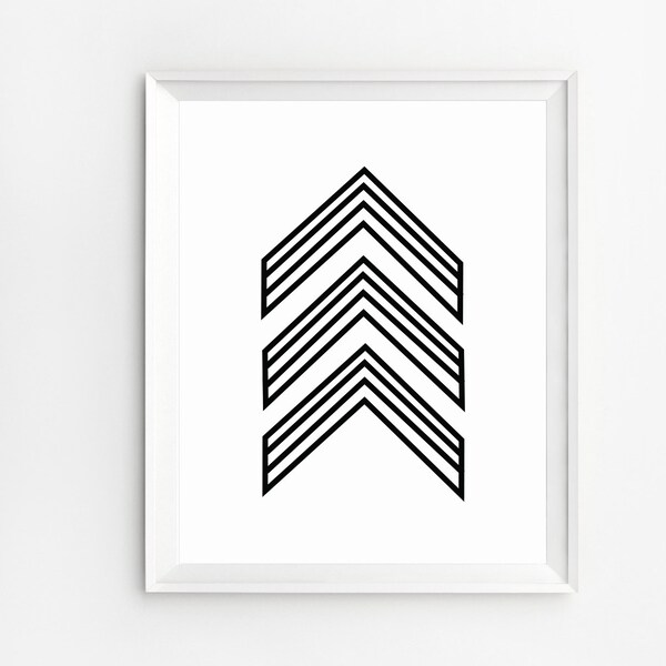 Printable Arrow Art - Etsy