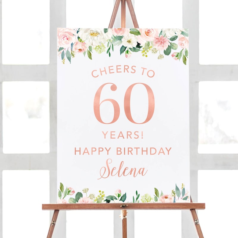 Schilder zum 60 geburtstag - Etsy.de