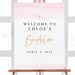 Baptism Decorations, Rustic Baptism Decor, Welcome Baptism Watercolor ...
