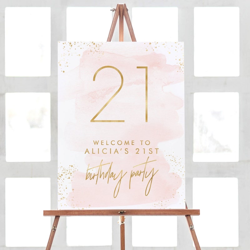 21st Birthday Sign - Etsy