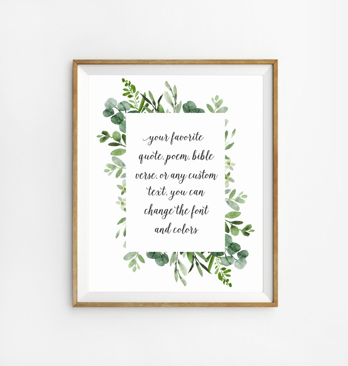 Custom Text Print Custom Word Art Typography Personalized - Etsy