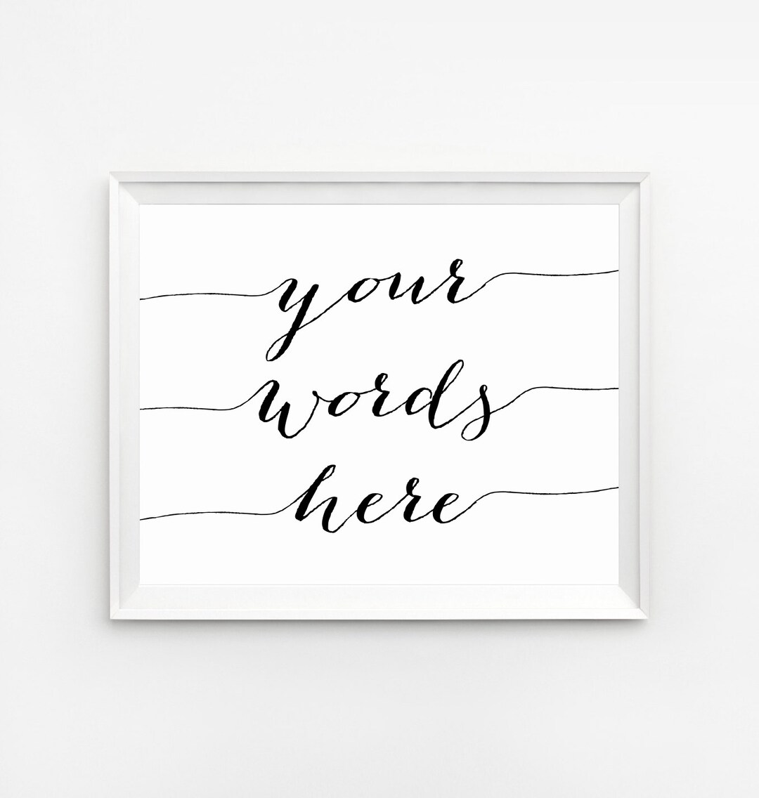 Custom Quote Print, Personalized Word Art Prints, Custom Wall Art ...