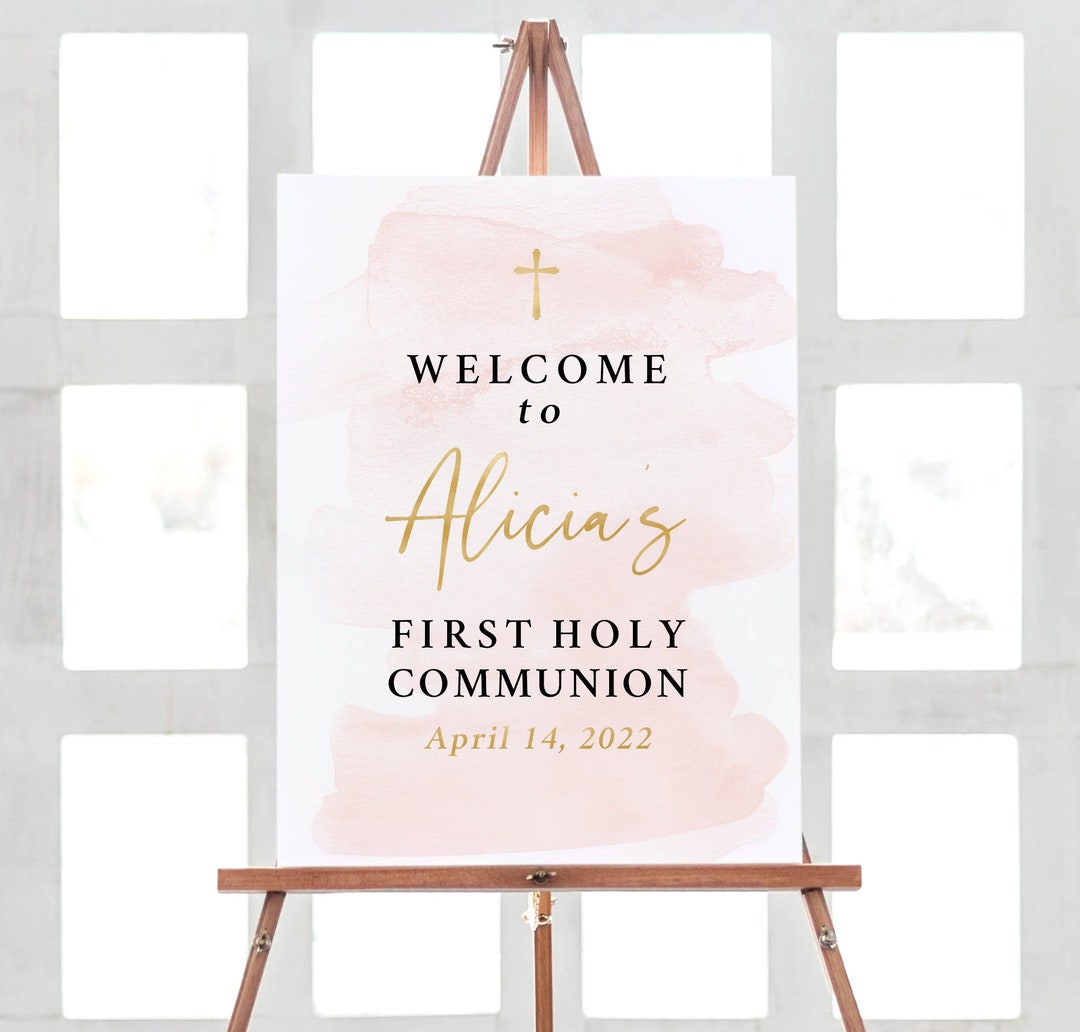 Communion Decorations, Welcome Communion Party Decor, First Holy ...