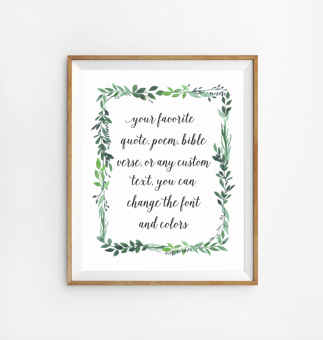 Custom Printable Quotes