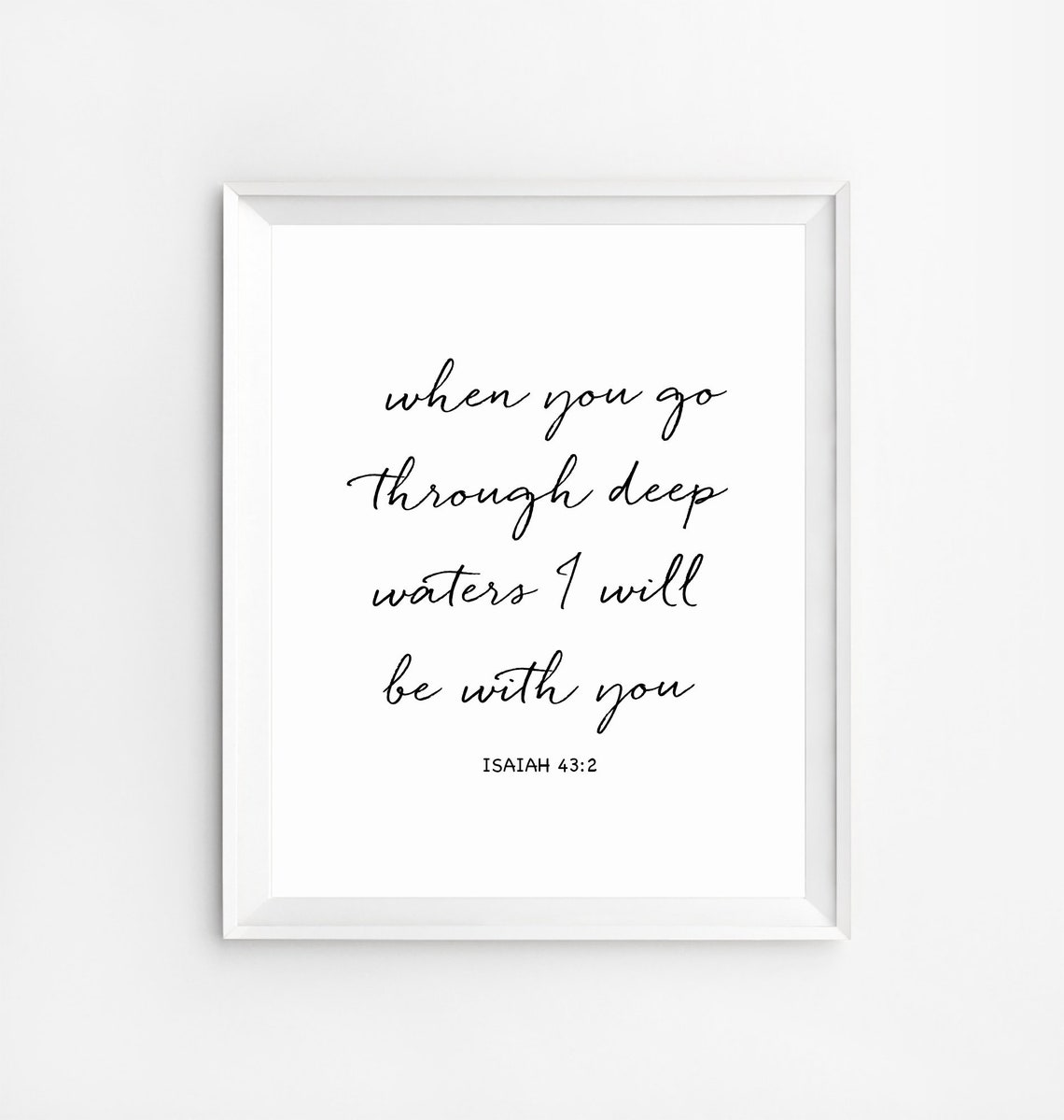 Christian Prints Scripture Print Bible Verse Prints - Etsy