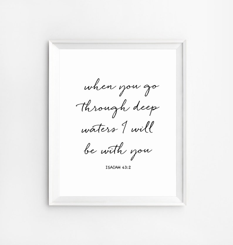 Christian Prints Scripture Print Bible Verse Prints - Etsy