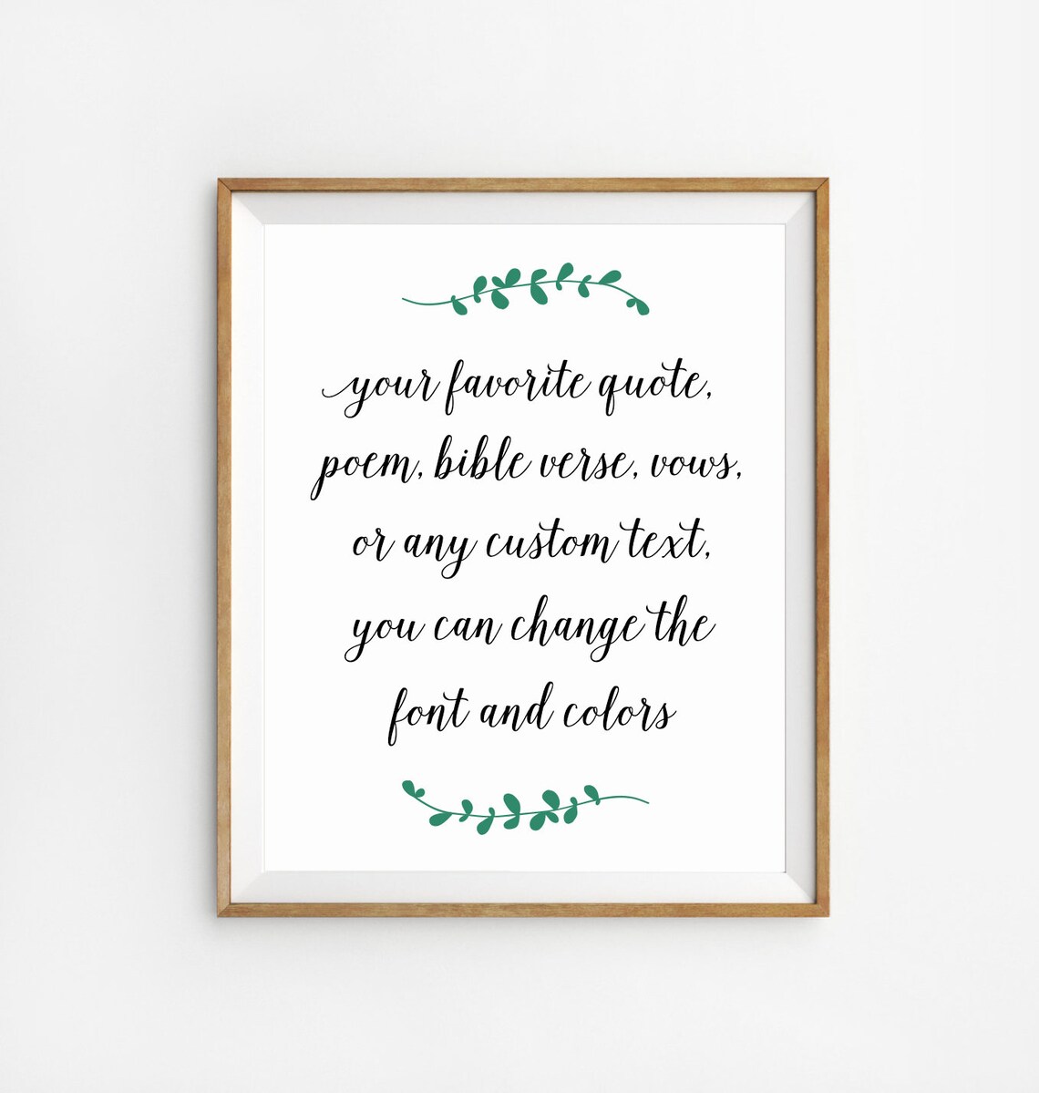 Custom Signs for Home, Custom Poem Print, Custom Printable Quotes ...
