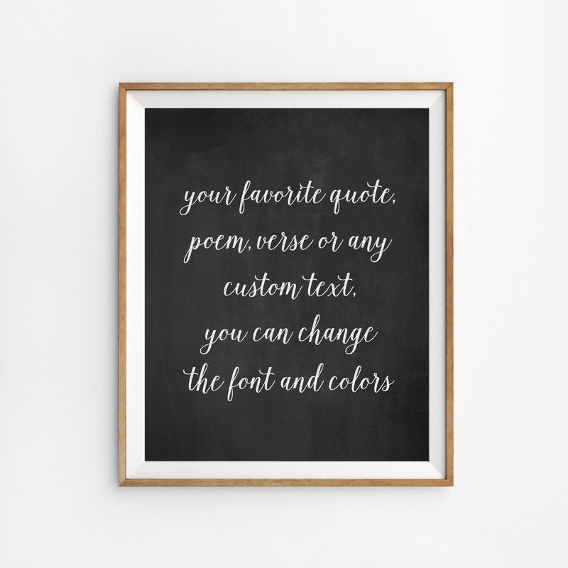 Chalkboard Quotes - Etsy