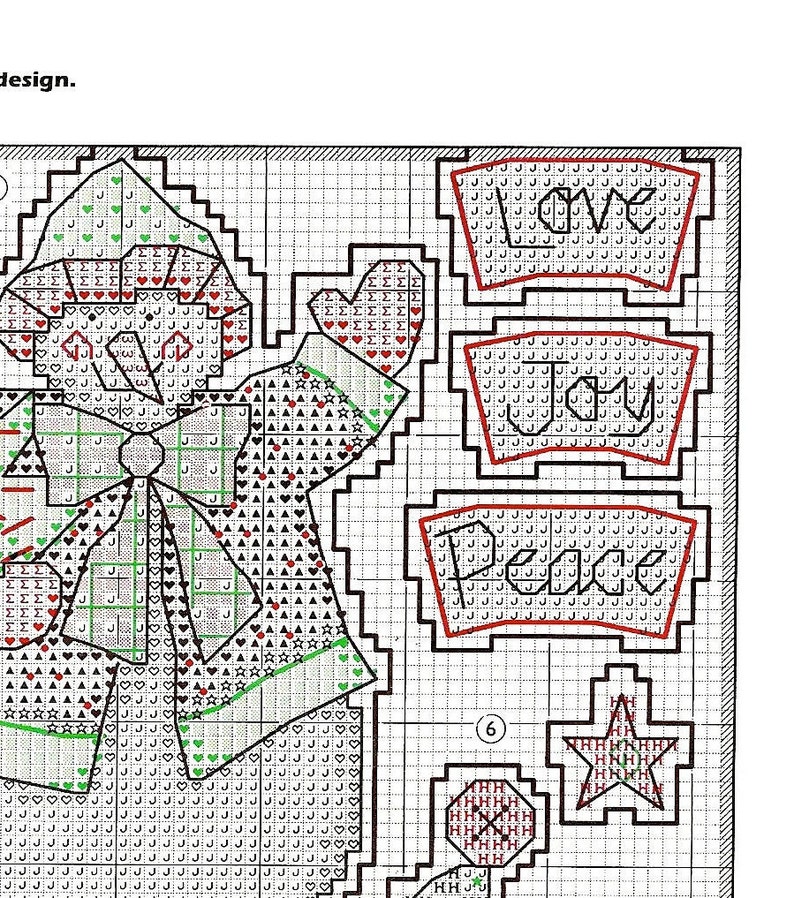 6 Snow Folk Ornaments Vintage Plastic Canvas Pattern PDF | Etsy