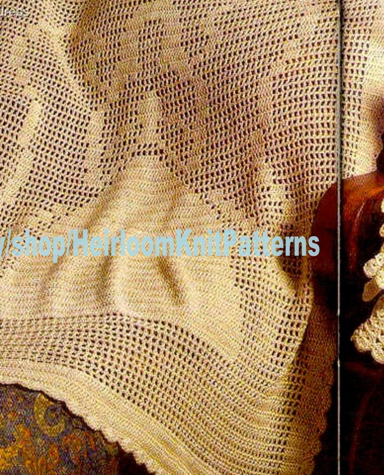 Angels Blanket and Angel Doll Vintage Crochet Pattern PDF Baby - Etsy