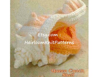 Crochet Sea Shell - Etsy