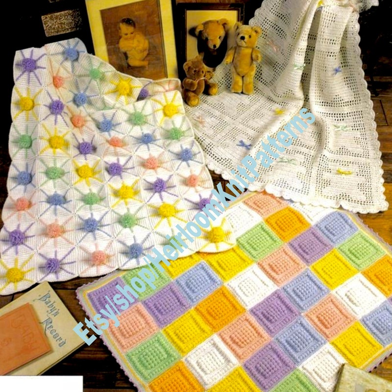 Baby Pram Blanket Pom Pom - Etsy