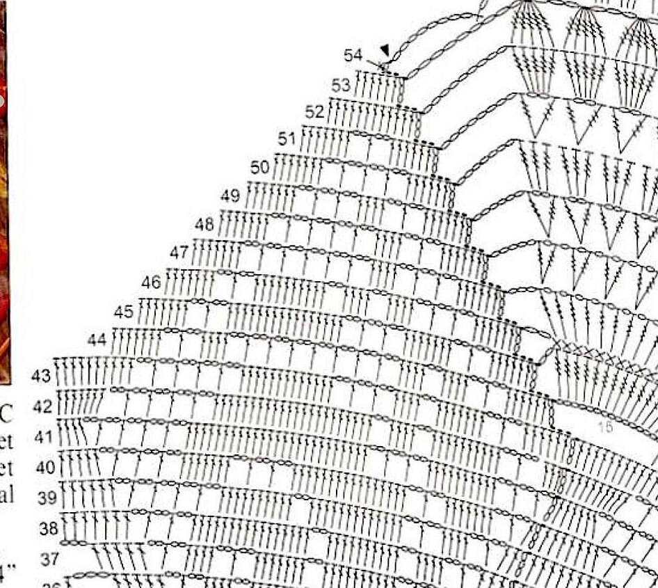 Doily Vintage Crochet Pattern 31'' Chart Graph Doily | Etsy