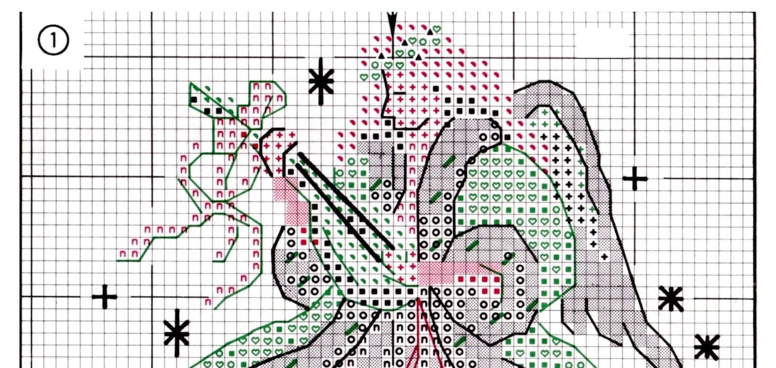 6 Angel Ornaments Counted Cross Stitch Pattern PDF Angel Designs Small ...