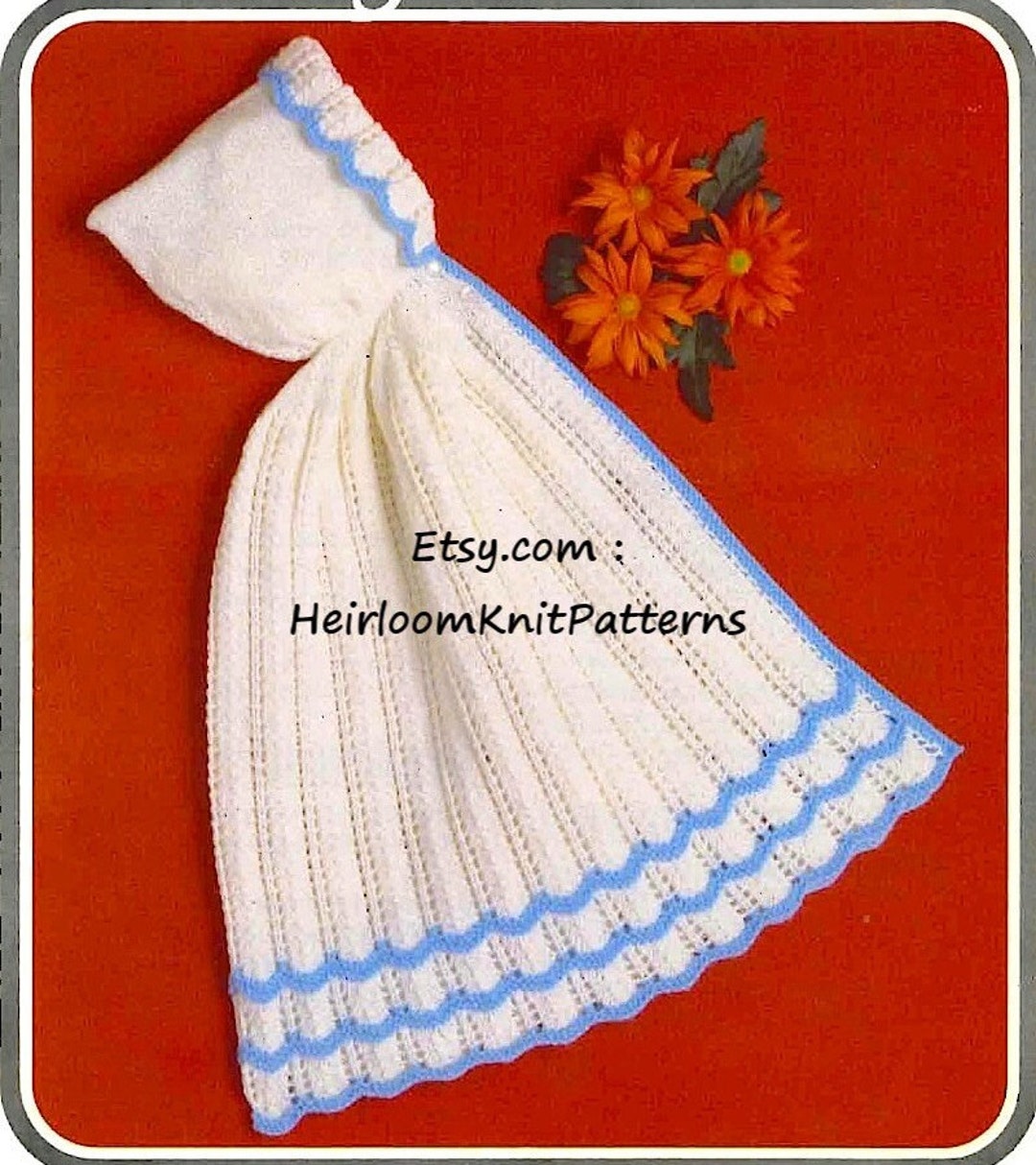 Baby Boy Girl Hooded Cape Vintage Knitting Pattern PDF Baby - Etsy