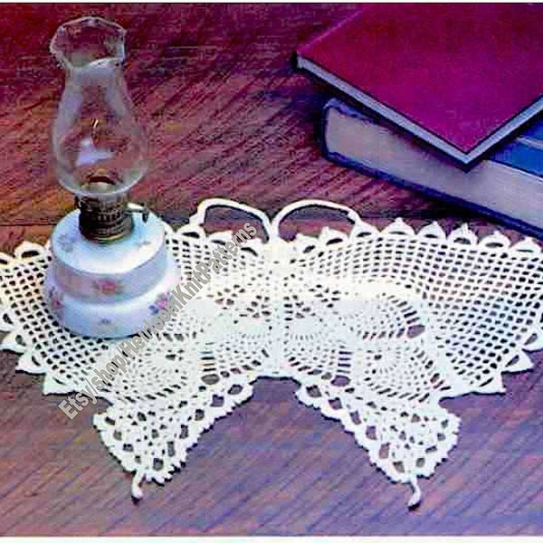 Butterfly Doily - Etsy