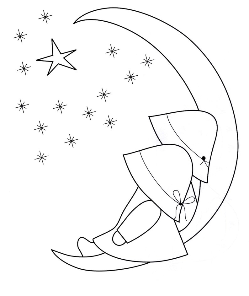 Sunbonnet Sue and Sam Vintage Quilt Pattern PDF 26 Patterns Boy Girl ...