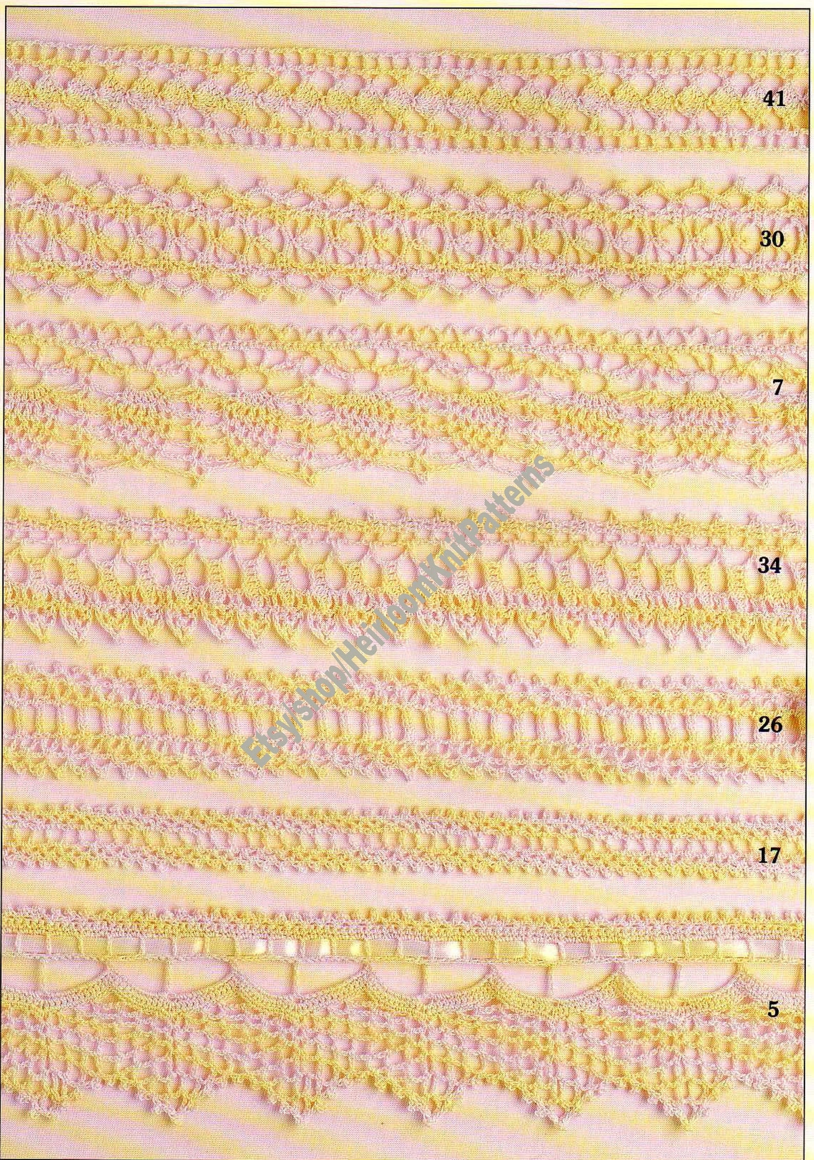 50 Thread Crochet Edgings Vintage Crochet Pattern Filet - Etsy