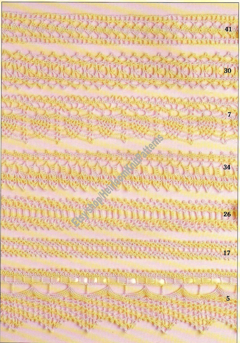 50 Thread Crochet Edgings Vintage Crochet Pattern Filet Crochet ...
