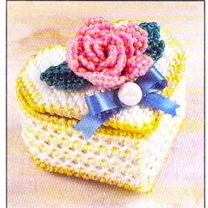 12 Designs Flower Garden Boxes Vintage Plastic Canvas Pattern PDF ...