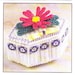 12 Designs Flower Garden Boxes Vintage Plastic Canvas Pattern PDF ...