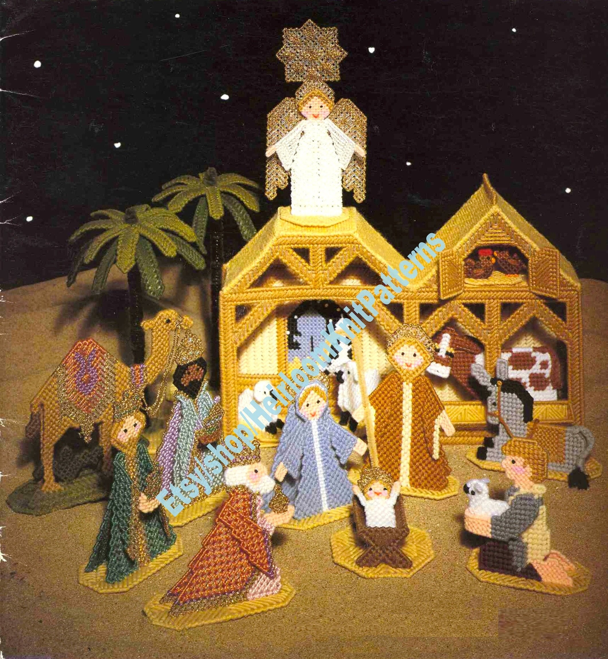 Nativity Scene Pattern