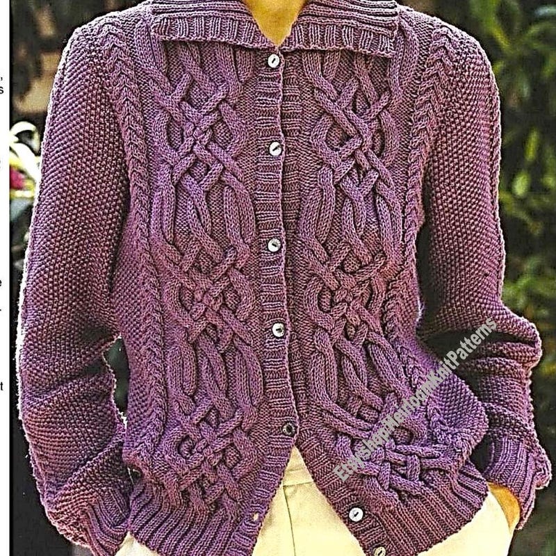 Celtic Knitting Patterns - Etsy