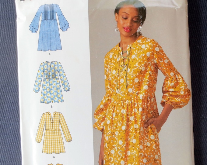 Sleeveless Suzi Chin Dress Uncut Pattern, Butterick Maggy Boutique 5490 ...