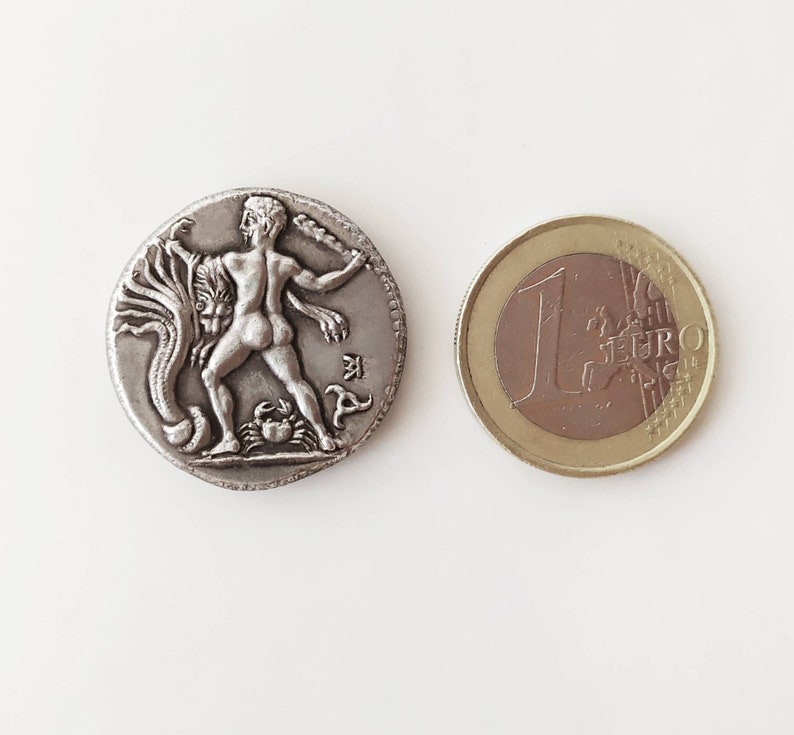 Silver Greek Coin From Phaistos, Creta, ΦΑΙΣΤΙΩΝ, Drachma, 320-300 BC ...