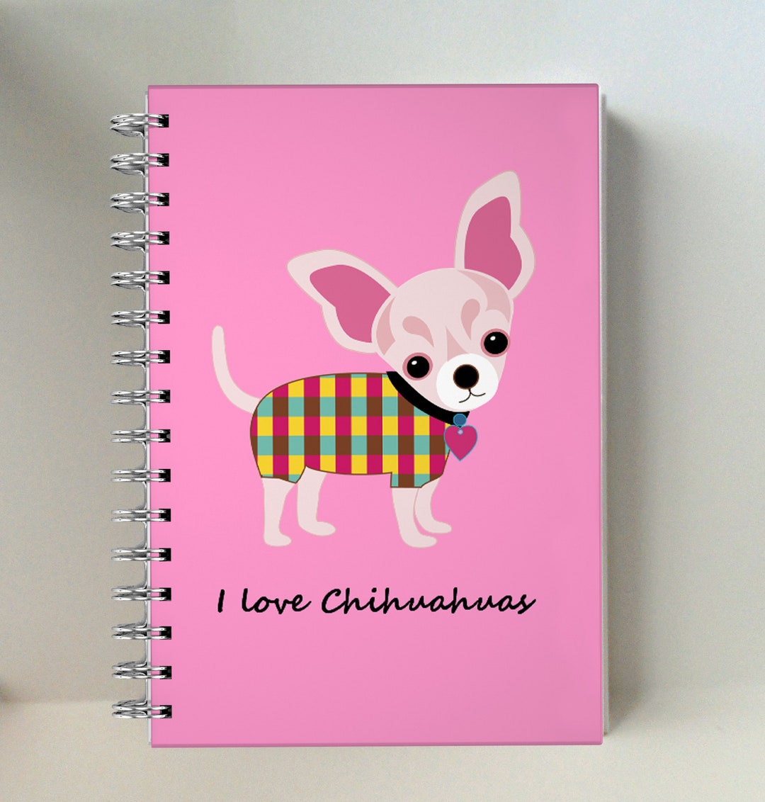 Password Book With A Cute Chihuahua Printed on the Front Cover, 4 X 6 ...