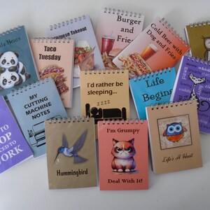 Pocket Notebook With A Grumpy Cat Printed on the Front Cover, 3 1/2 X 5 ...