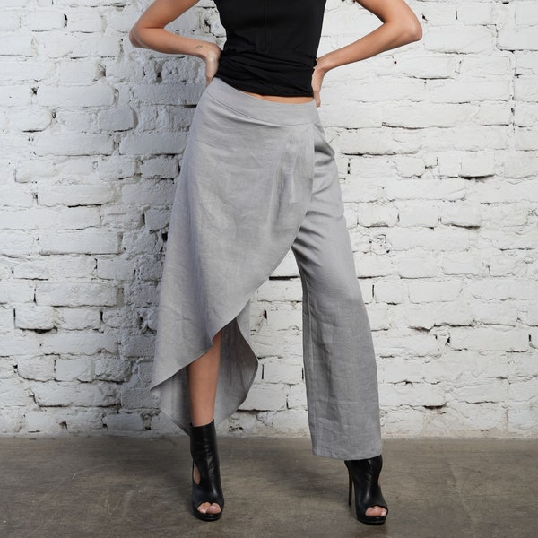 Asymmetric Pants - Etsy