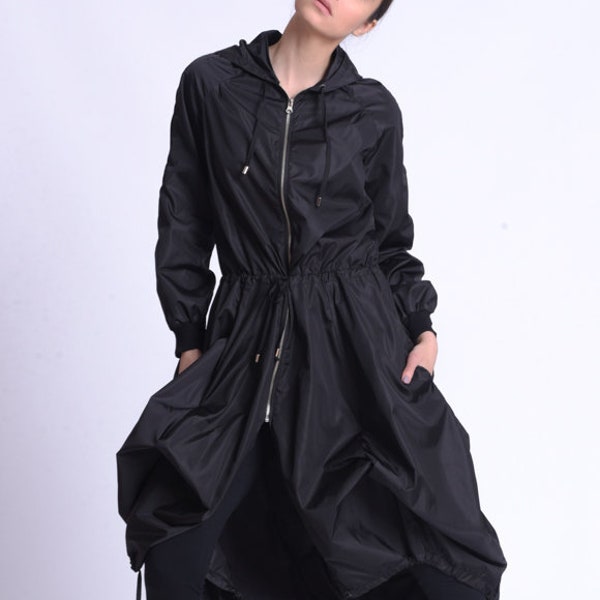 Hooded Raincoat - Etsy
