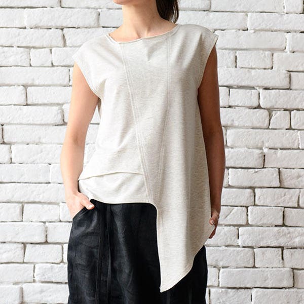 Light Grey Tunic - Etsy