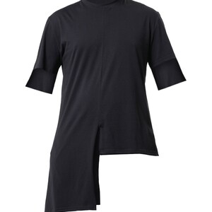 NEW Asymmetrical Tunic / Mens Tunic Shirt / Short Sleeve Tunic - Etsy