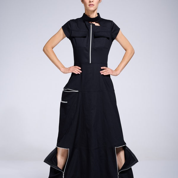 Black Plus Size Rave Dress - Etsy