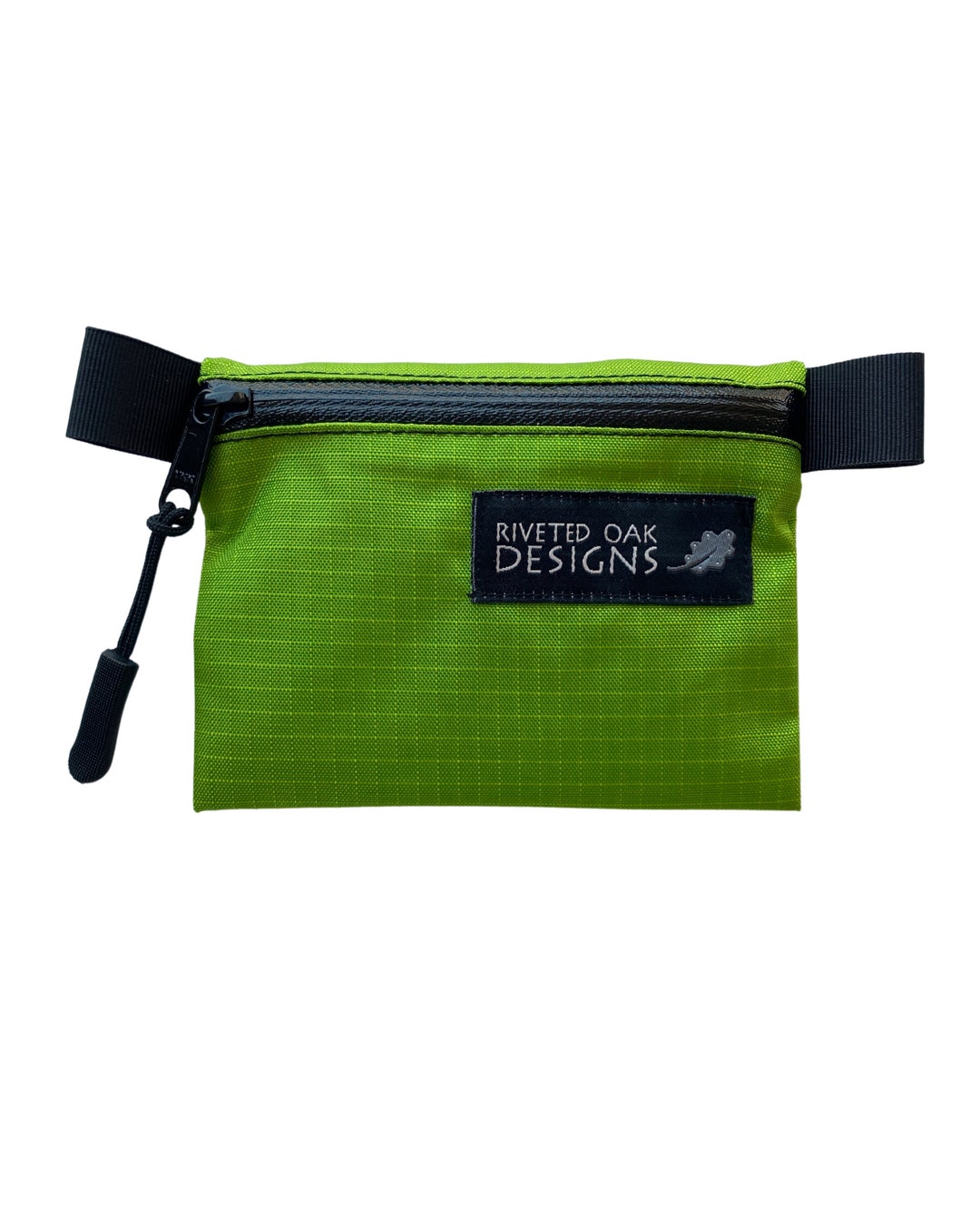 3.5"x4.5" Green 210D Robic Ripstop Nylon Zipper Pouch - Ultralight ...