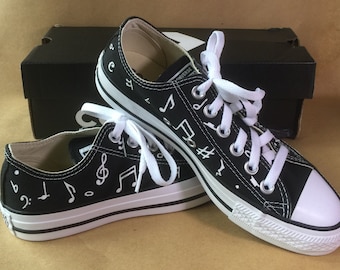 Converse Music Notes - Etsy