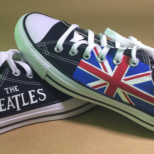 Beatles Converse - Etsy