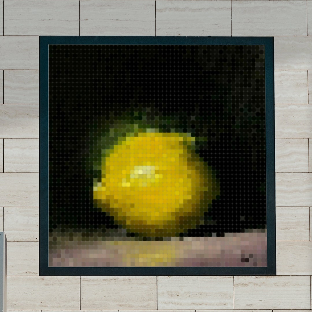 Lemon, Digital Printable Wall Art, Still Life, Fruit, Contemporary ...