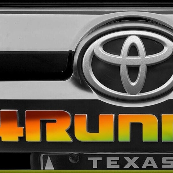 Toyota 4runner Emblem Overlays - Etsy