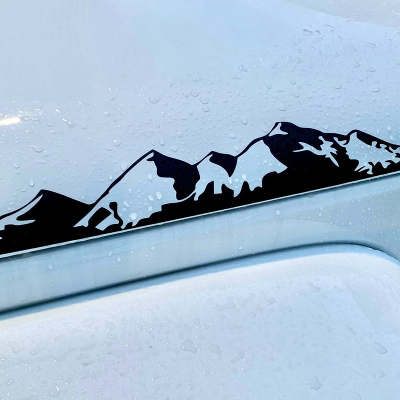 Jeep Decal Mountain - Etsy