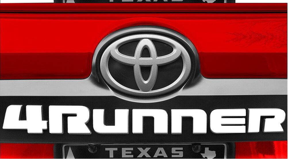 Fits 2010-2022 Toyota 4runner Rear Emblem 3M Decal Overlay - Etsy