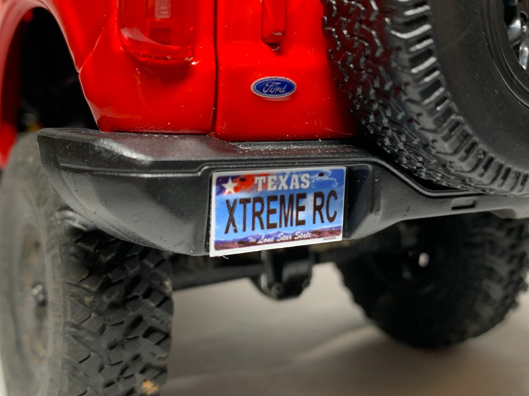 Custom Rc Car Scale Metal License Plate - Etsy