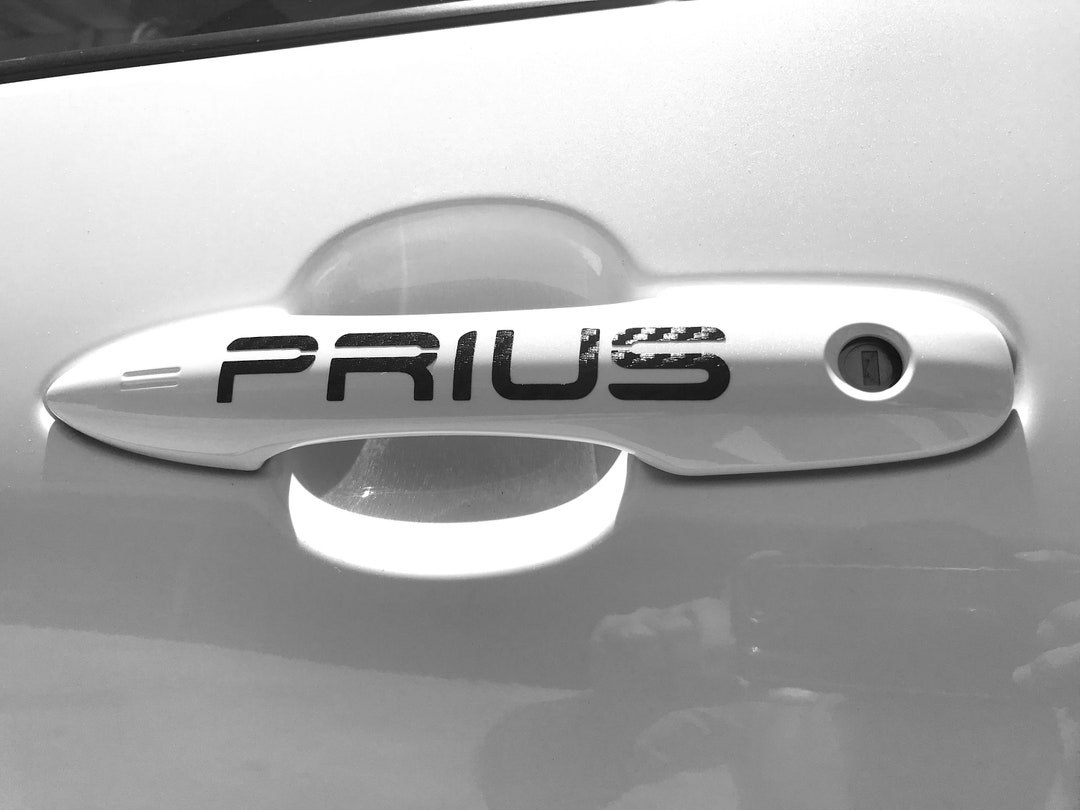 Toyota Prius Vinyl Decal - Door Handle - Etsy