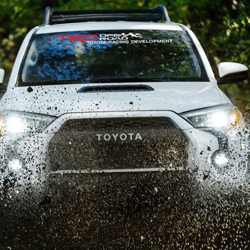 Toyota 4runner Windshield Vinyl Decals TRD off Road - Etsy