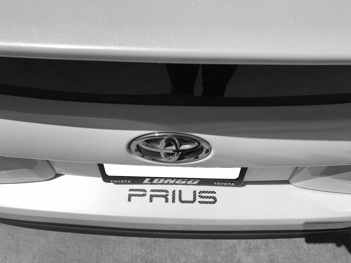 Toyota Prius - Bumper Decal - Etsy