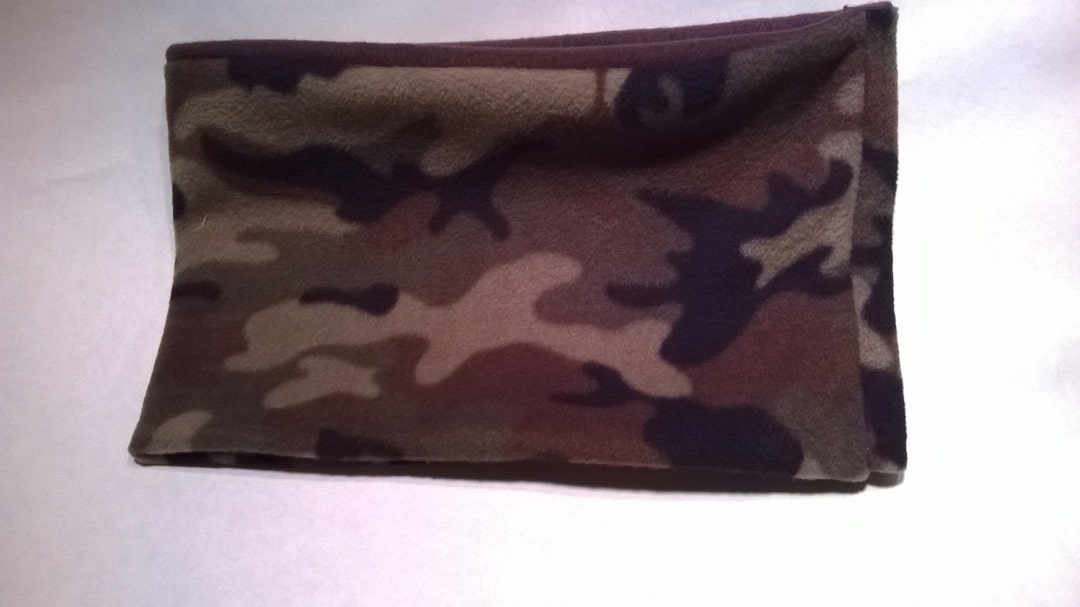 Fleece Neck Warmer Neck Gaiter Neck Cowl Cowl Scarf - Etsy