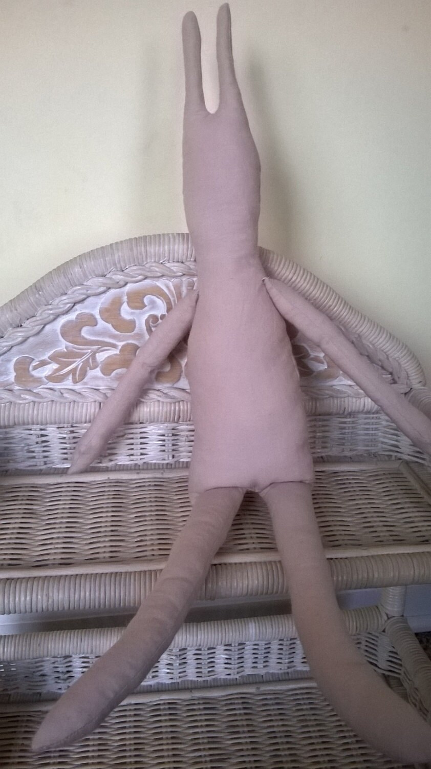 Blank muslin doll body raggedy doll form handmade doll form | Etsy