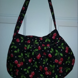 SMALL Cherry Handbag, Bespoke Bag, Gift Ideas, Summer Purse, Women's ...